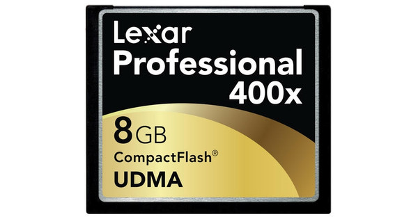 Lexar CF 8GB Pro 400x UDMA - Coolblue - Voor 23.59u, morgen in huis