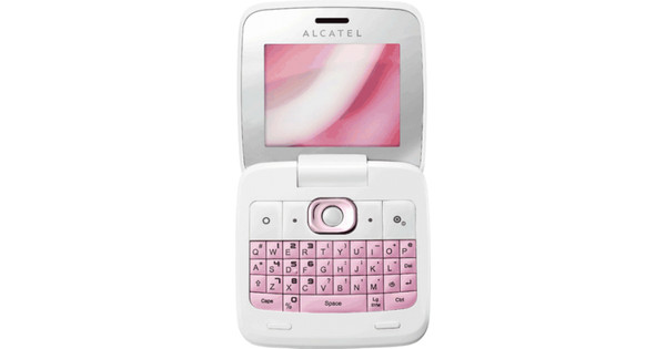 Alcatel OneTouch 808 Glam White Telfort Prepaid - Coolblue - Voor 23 ...