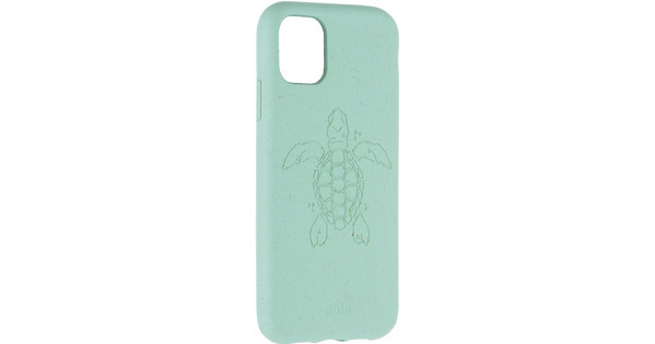 Pela Eco Friendly iPhone 11 Back Cover Blauw (Turtle Edition ...