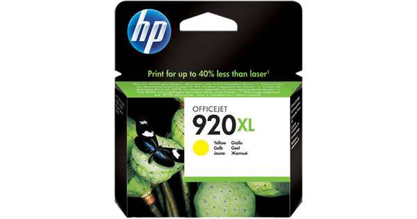 HP 920XL Cartridge Yellow - Coolblue - Before 23:59, delivered tomorrow