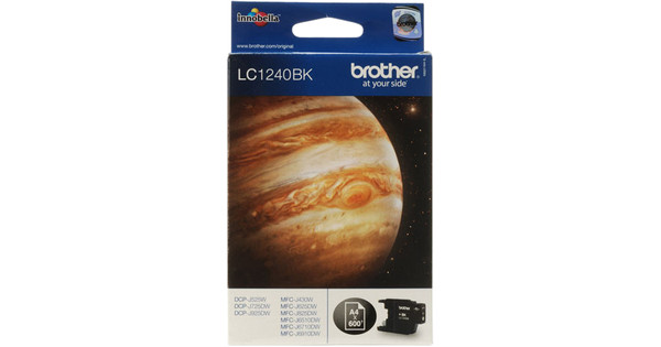Brother LC-1240 Cartridge Zwart - Coolblue - Voor 23.59u, morgen in huis