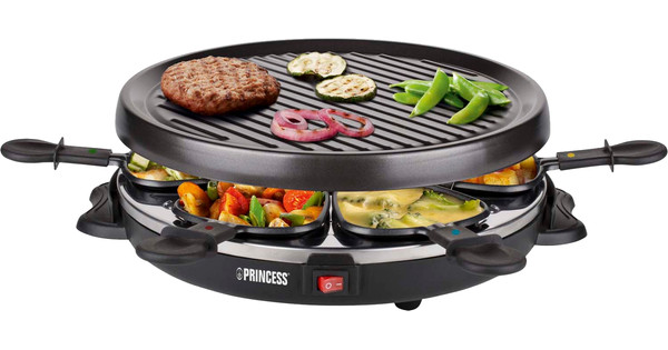 Princess Raclette 6 Grill Party 162725 - Coolblue - Voor 23.59u, morgen ...