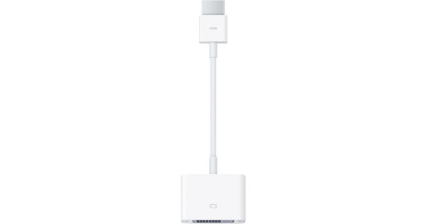 Apple HDMI naar DVI-D Dual Link Kabel Converter - Coolblue - Voor 23 ...
