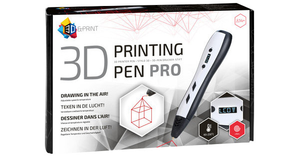 3D&Print 3D Printing Pen Pro - Coolblue - Voor 23.59u, morgen in huis