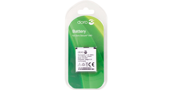 Doro Secure 580 (IUP) Accu - Coolblue - Voor 23.59u, morgen in huis