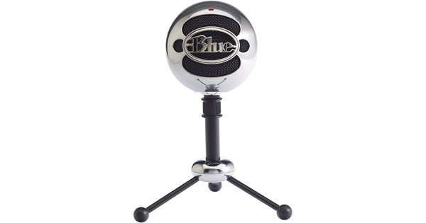 Blue Snowball Brushed Aluminium - Coolblue - Voor 23.59u, morgen in huis