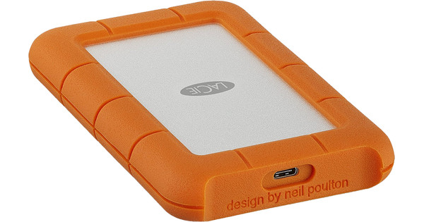 LaCie Rugged Secure USB-C 2TB - Coolblue - Voor 23.59u, morgen in huis