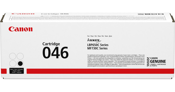 Canon 046 Toner Zwart - Coolblue - Voor 23.59u, morgen in huis