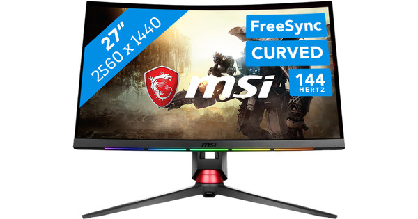 MSI Optix MPG27CQ - Coolblue - Voor 23.59u, morgen in huis