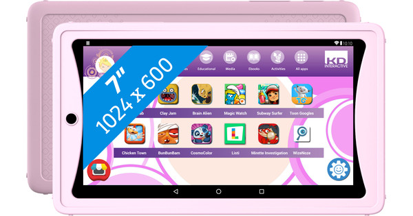 Kurio Tab Lite Roze - Tablets - Coolblue