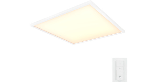 Philips Hue Aurelle Ceiling Lamp Square White 60 x 60cm - Smart lights ...