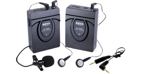 Boya BY-WM5 Lavalier Draadloze Microfoon - Coolblue - Voor 23.59u ...