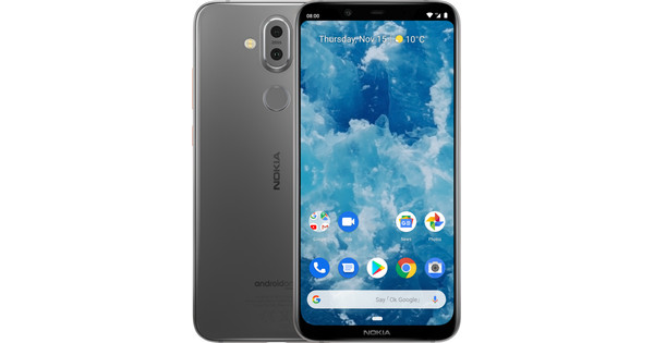 Nokia 8.1 Gray - Coolblue - Before 23:59, delivered tomorrow
