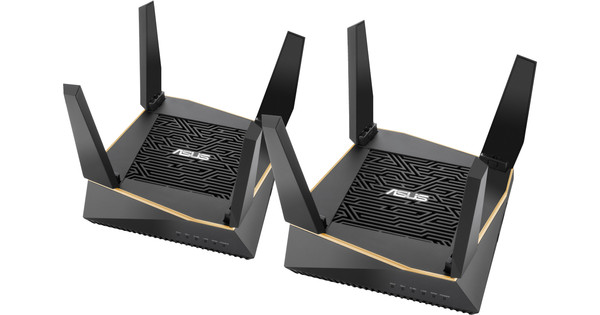 Asus AiMesh RT-AX92U (2-pack) - Coolblue - Voor 23.59u, morgen in huis