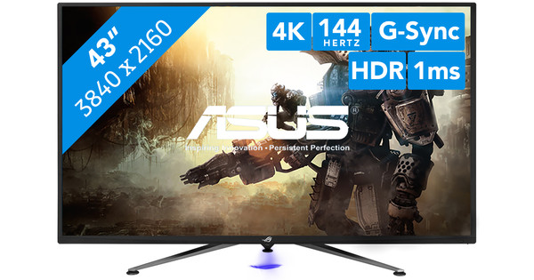 ASUS ROG Swift PG43UQ - Coolblue - Voor 23.59u, morgen in huis