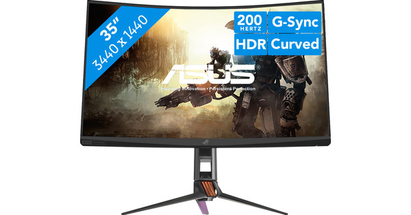 Asus ROG Swift PG35VQ - Coolblue - Voor 23.59u, morgen in huis