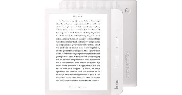 Refurbished Kobo Libra H2O wit - Coolblue - Voor 23.59u, morgen in huis