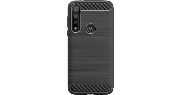 Just in Case Rugged TPU Motorola Moto G8 Plus Back Cover Zwart ...