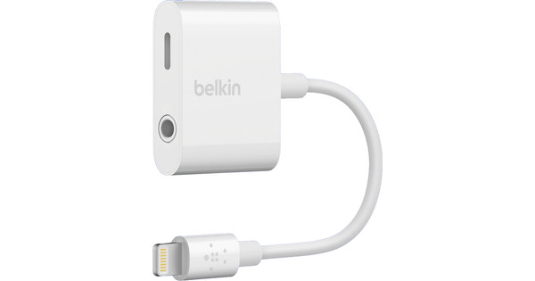 Belkin Lightning audio- en oplaadadapter - Coolblue - Voor 23.59u ...