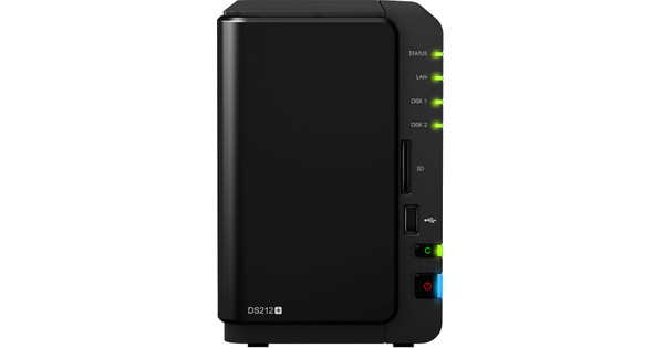 Synology DS212+ - Coolblue - Voor 23.59u, morgen in huis