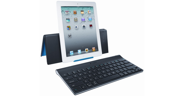Logitech Tablet Keyboard for iPad Qwerty - Coolblue - Voor 23.59u ...