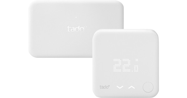 Tado Slimme Thermostaat V3+ + Tado Extension Kit - Coolblue - Voor 23 ...