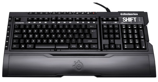 SteelSeries Shift Gaming Keyboard (US Layout) - Coolblue - Voor 23.59u ...