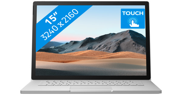 Microsoft Surface Book 3 - 15" - i7 - 32 GB - 512 GB - Coolblue - Voor ...