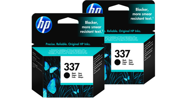 HP 337 Cartridges Zwart Duo Pack - Coolblue - Voor 23.59u, morgen in huis