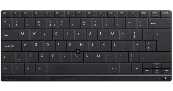 PlayStation Wireless Keyboard (UK Layout) PS3 - Coolblue - Voor 23.59u ...