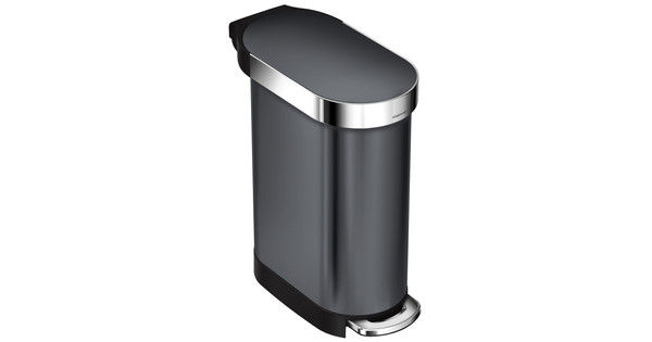 Simplehuman Slim 45L Black - Coolblue - Before 23:59, delivered tomorrow