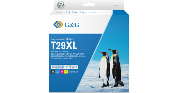 G&G 29XL Cartridges Combo Pack - Coolblue - Before 23:59, delivered ...