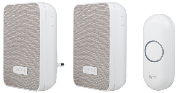Byron DBY-22324 Wireless Doorbell Set - Coolblue - Voor 23.59u, morgen ...