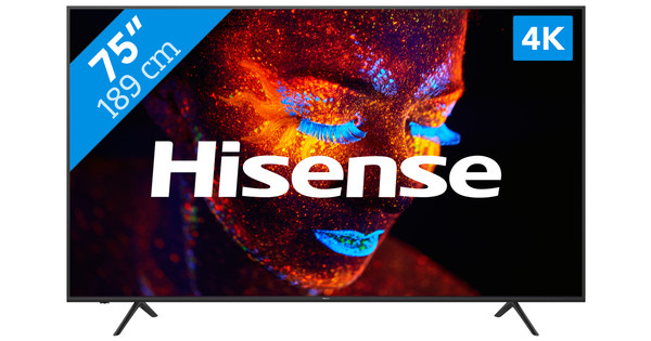 Hisense 75A7100F (2020) - Coolblue - Voor 23.59u, morgen in huis
