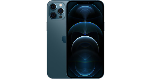 Apple iPhone 12 Pro Max 128GB Pacific Blue - Mobiele telefoons - Coolblue