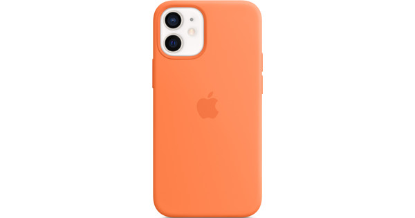 Apple iPhone 12 mini Back Cover met MagSafe Kumquat - Coolblue - Voor ...