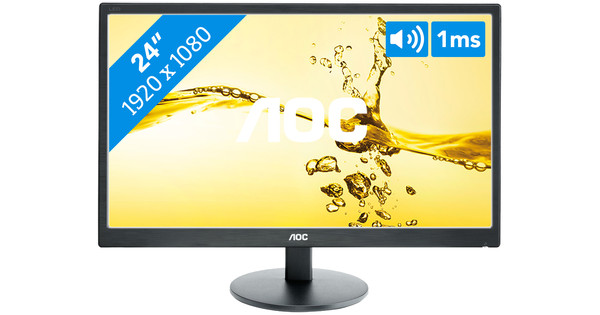 AOC E2470SWH - Coolblue - Voor 23.59u, morgen in huis