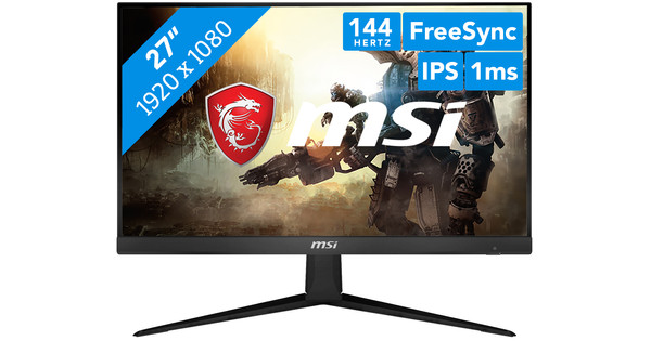 MSI Optix G271 - Coolblue - Voor 23.59u, morgen in huis