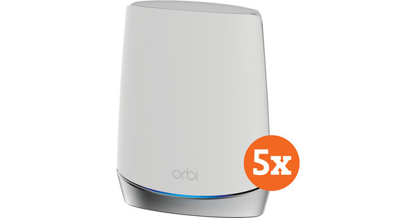 Netgear Orbi RBK753 Mesh Wifi 6 (5-pack) - Coolblue - Voor 23.59u ...