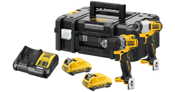 DeWalt DCK2110L2T-QW Combiset - Coolblue - Voor 23.59u, morgen in huis