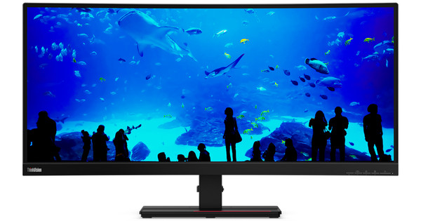 Lenovo ThinkVision T34w-20 - Coolblue - Voor 23.59u, morgen in huis