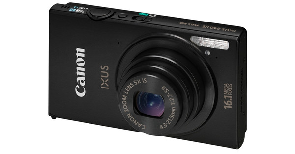 Canon IXUS 240 HS Black - Coolblue - Voor 23.59u, morgen in huis