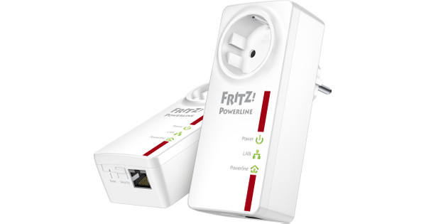 AVM FRITZ!Powerline 520E Set - Coolblue - Voor 23.59u, morgen in huis