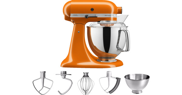 KitchenAid Artisan Mixer 5KSM175PSEHY Honey - Coolblue - Voor 23.59u ...
