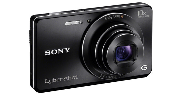 Sony CyberShot DSC-W690 Black - Coolblue - Voor 23.59u, morgen in huis