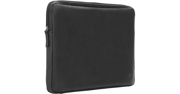 BlueBuilt 15-inch Laptop Cover Width 36cm - 37cm Leather Black ...