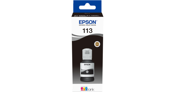 Epson 113 Ink Bottle Black - Coolblue - Before 23:59, delivered tomorrow