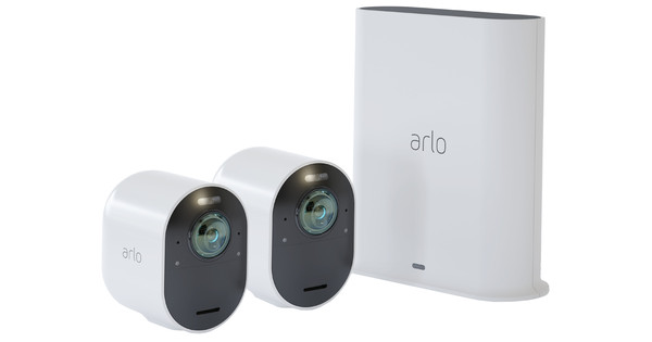Arlo Ultra 2 Beveiligingscamera 4K Wit Duo Pack - Coolblue - Voor 23 ...