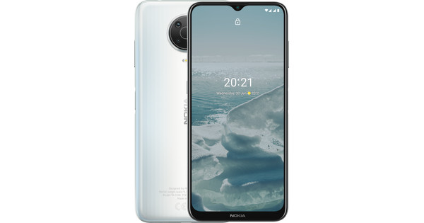 Nokia G20 64GB Zilver - Coolblue - Voor 23.59u, morgen in huis