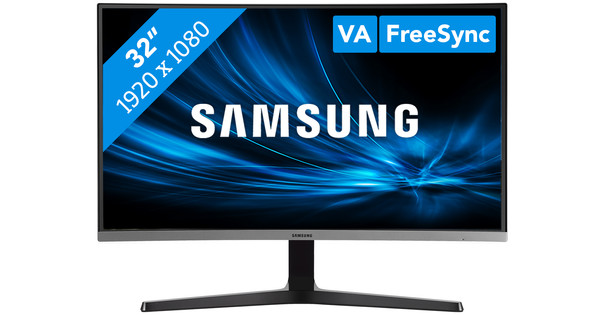 Samsung Curved Monitor LC32R500FHRXEN - Coolblue - Voor 23.59u, morgen ...